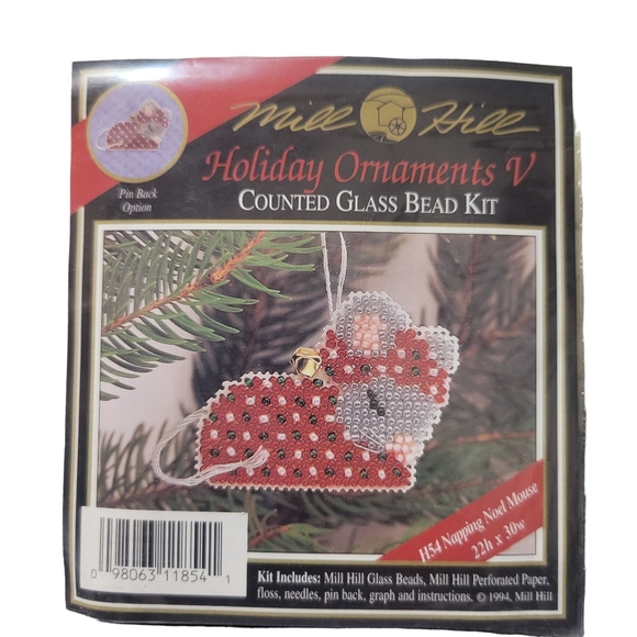 Mill Hill | Office | Vintage 994 Mill Hill Glass Bead Ornament Kit ...